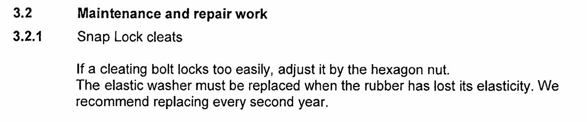 snap lock cleat parts diagram compressed pdf