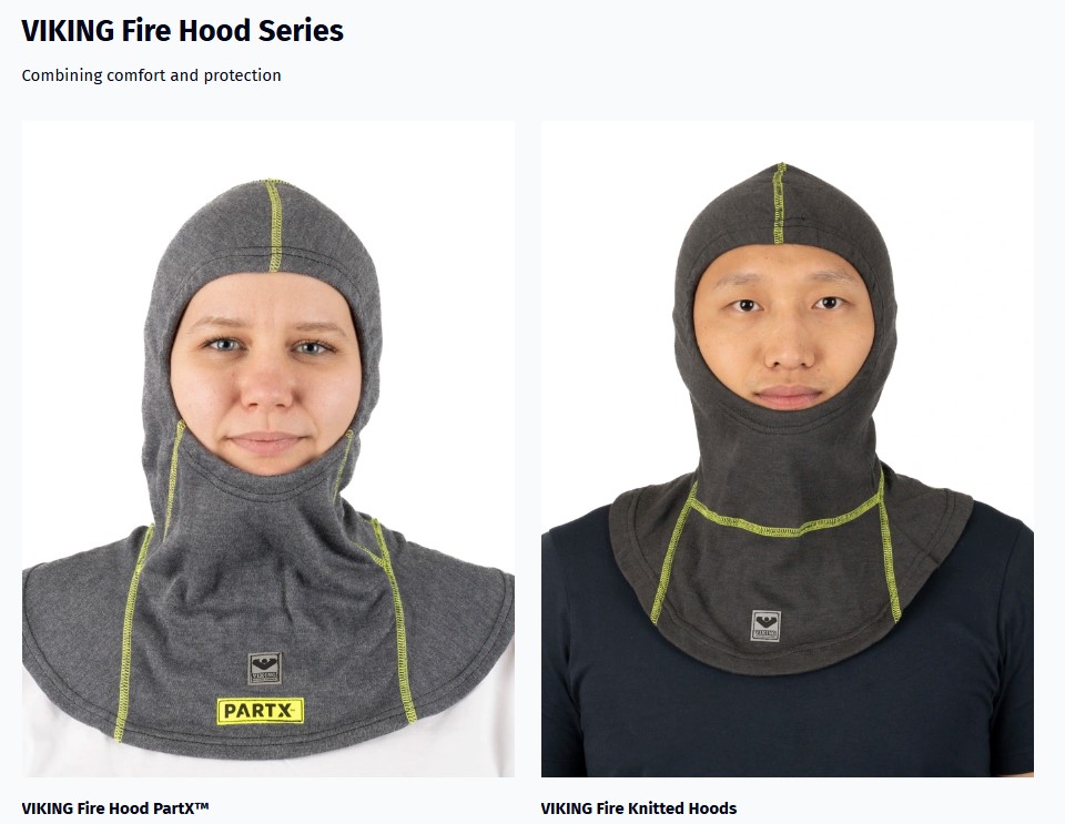VIKING Fire Hood PartXVIKINGs triple-layered hood provides extended ...