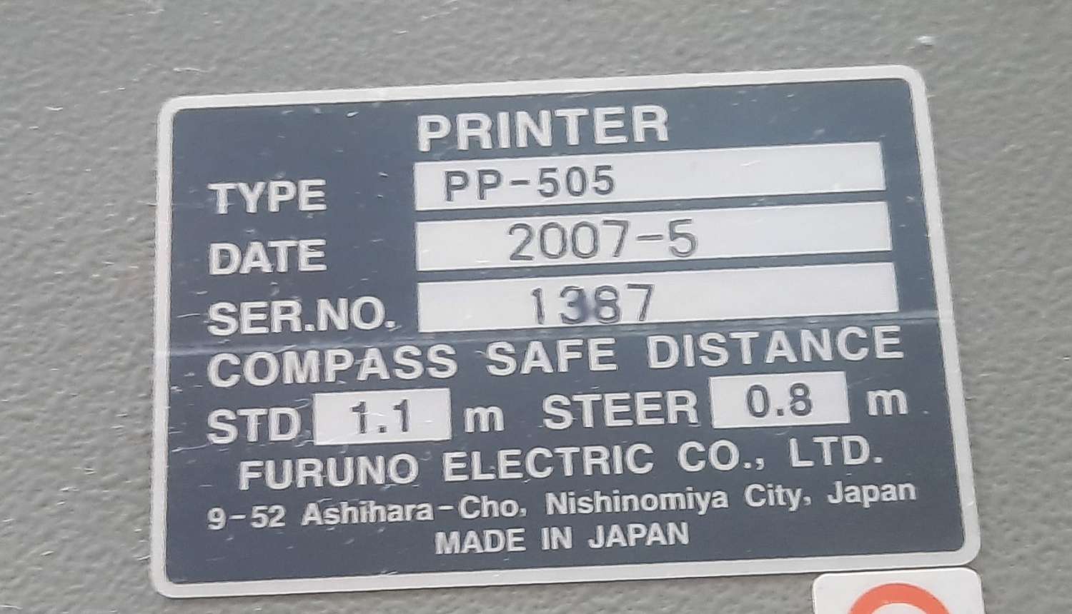 References Echo Sounder Printer.jpg
