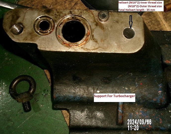 Inner Thread size - M 16*2outer Thread size - M18*2Total Helisert ...