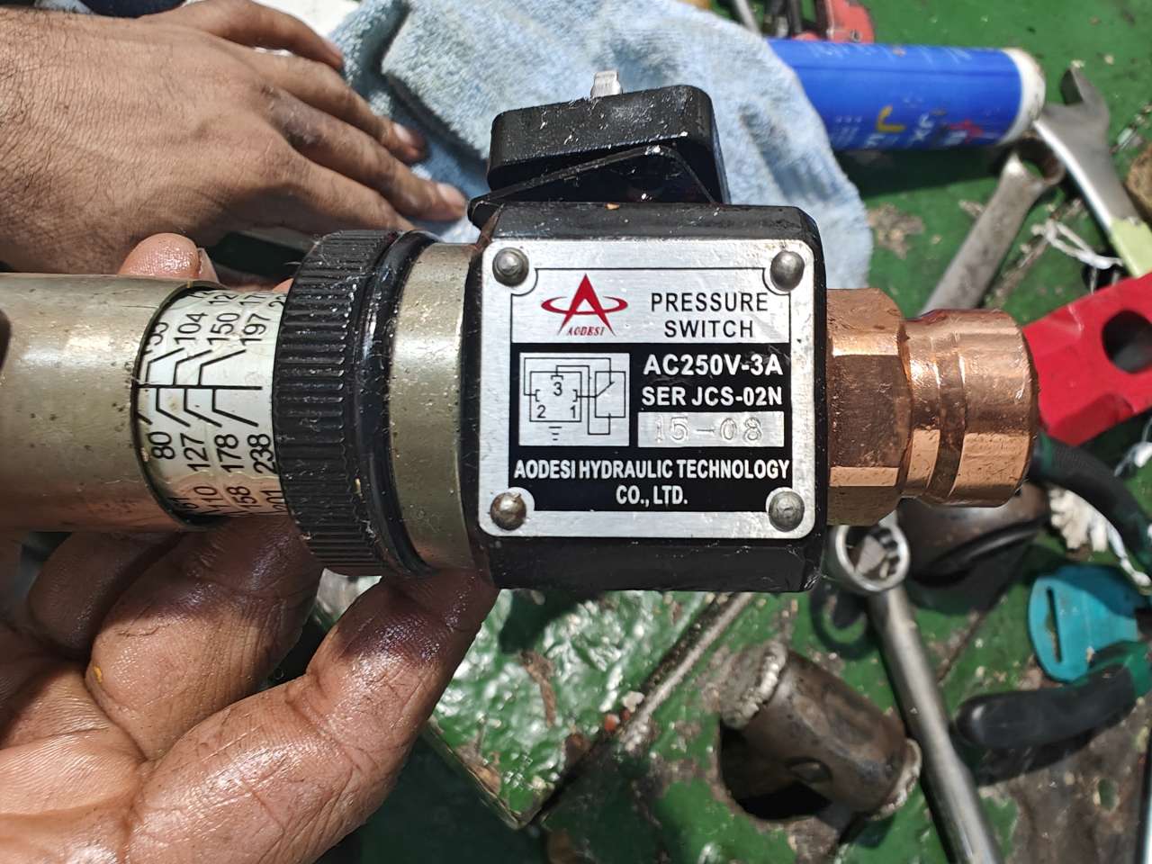 garbage compacter pressure relay pdf