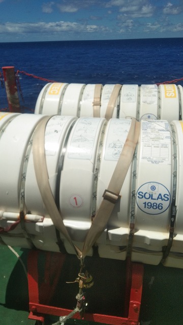 REQUIRED SECURING STRAPS ONLY FOR 16 PERSON CAPICITY LIFERAFT ...